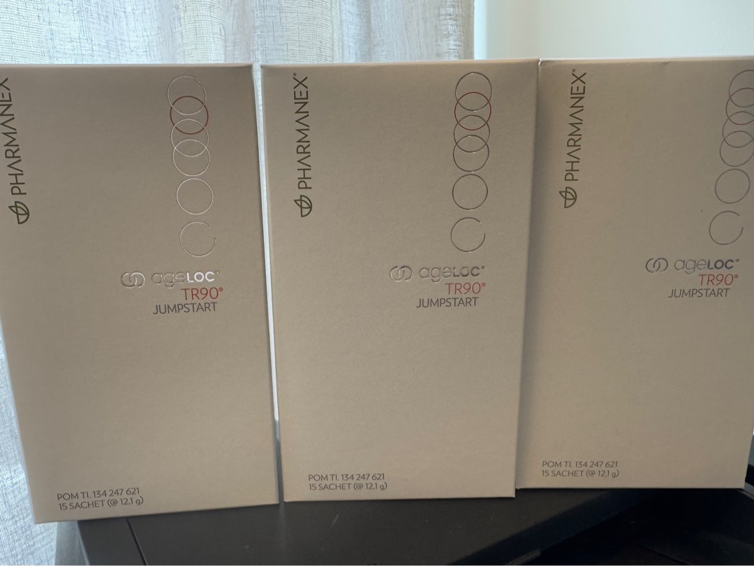 3 boxes TR90 Jumpstart exp sep 2025, Health & Nutrition, Health Supplements, Health Food, Drinks ...