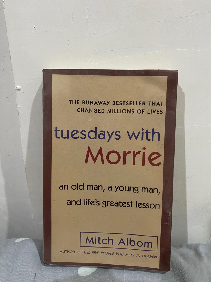 TUESDAY WITH MORRIE, Hobbies & Toys, Books & Magazines, Fiction & Non ...