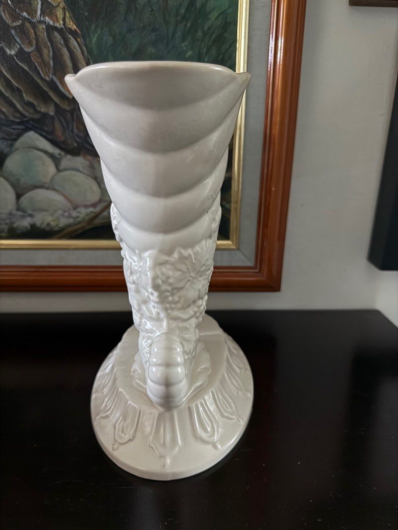 Vintage 1950s Sylvac Staffordshire Heirlooms Large Pottery Sculpture Vase / Planter ( England ...