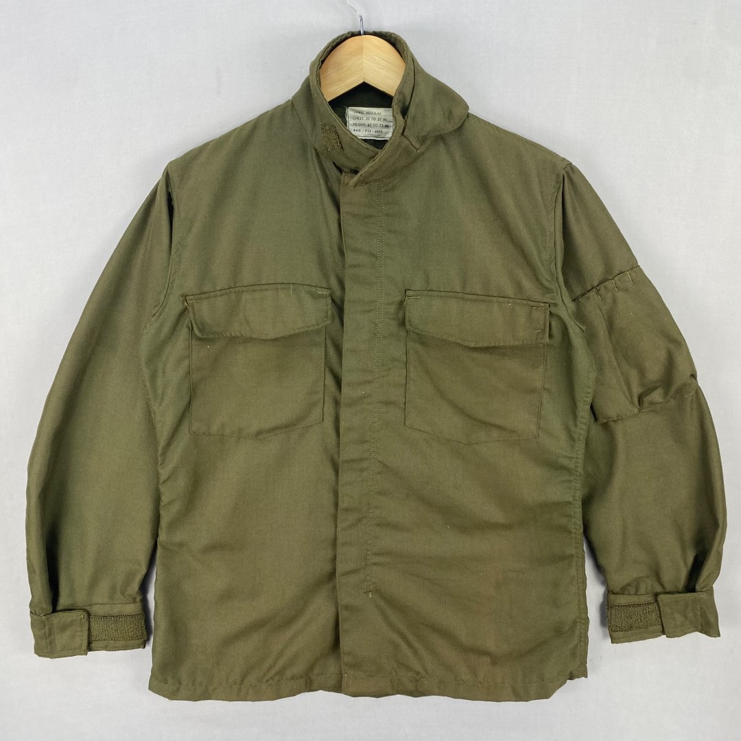 Vintage 70s US Army OG-106 Jacket Vietnam War, Men's Fashion, Coats ...