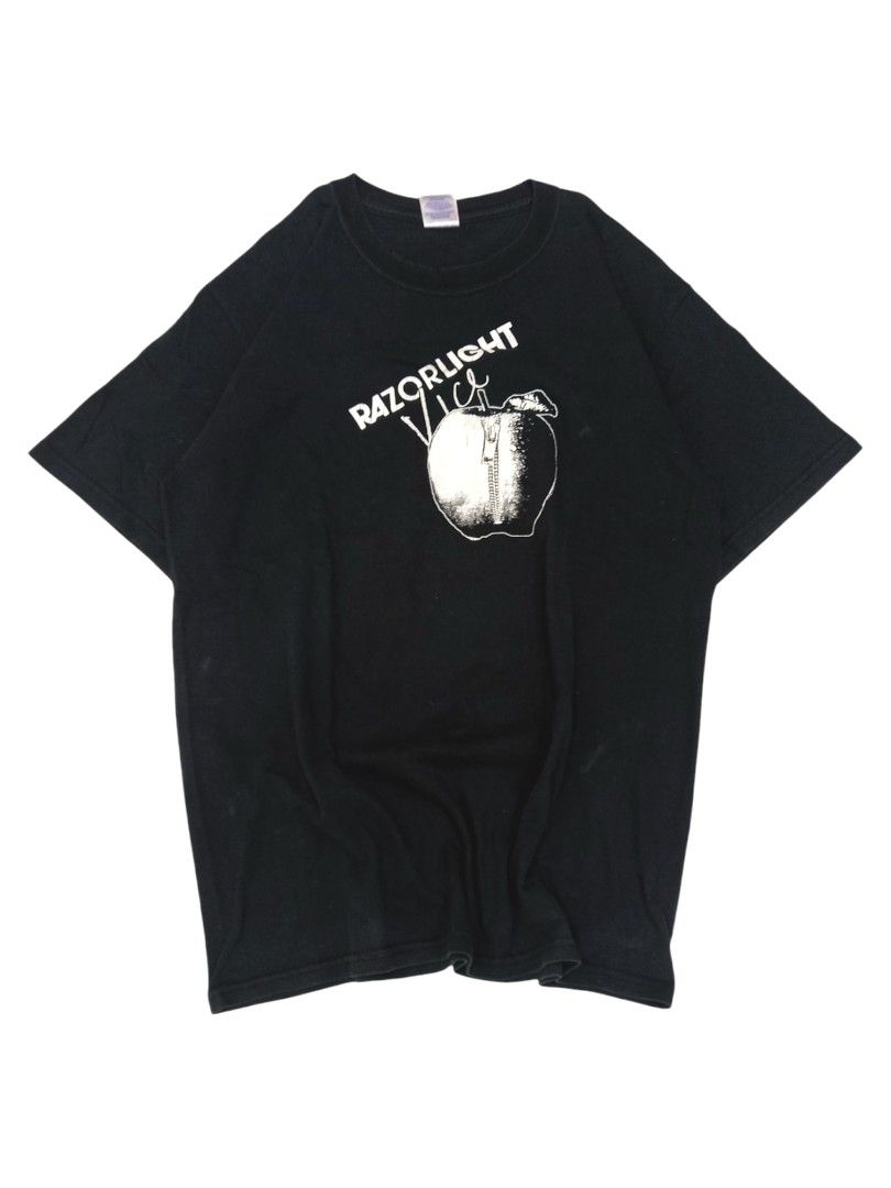 VINTAGE RAZORLIGHT BAND 2004 UK TOUR T-SHIRT, Men's Fashion, Tops ...