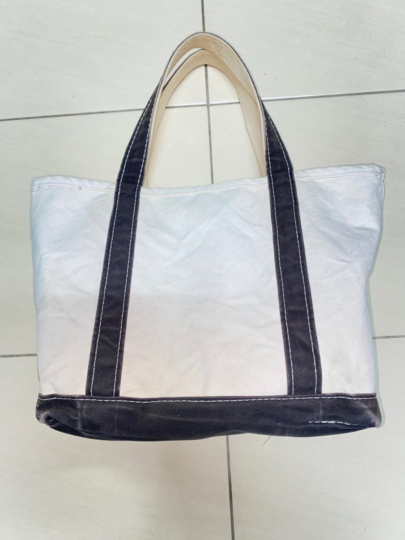 Vtg LL BEAN Canvas Tote Bag Iconic, Men's Fashion, Bags, Belt bags ...
