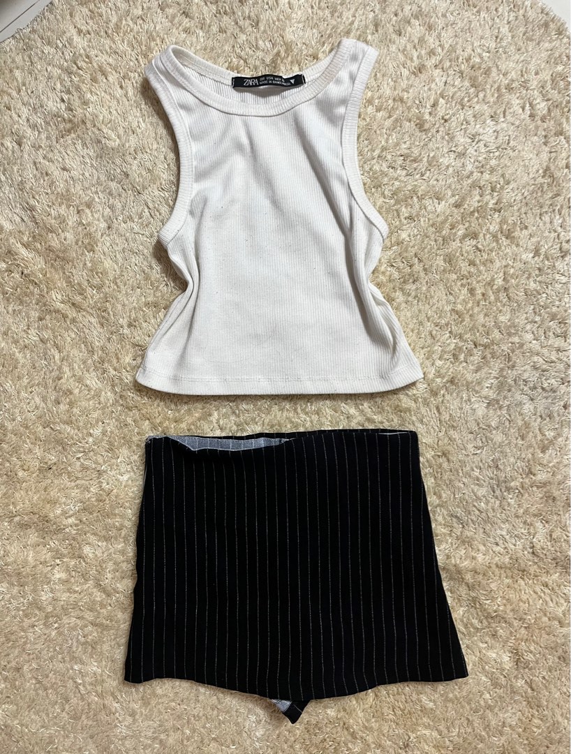 ZARA Too and BSCO Mini Skirt, Women's Fashion, Tops, Sleeveless on ...