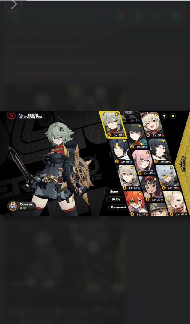 ZZZ zenless zone zero account. miyabi, yanagi, jane doe, burnice ...