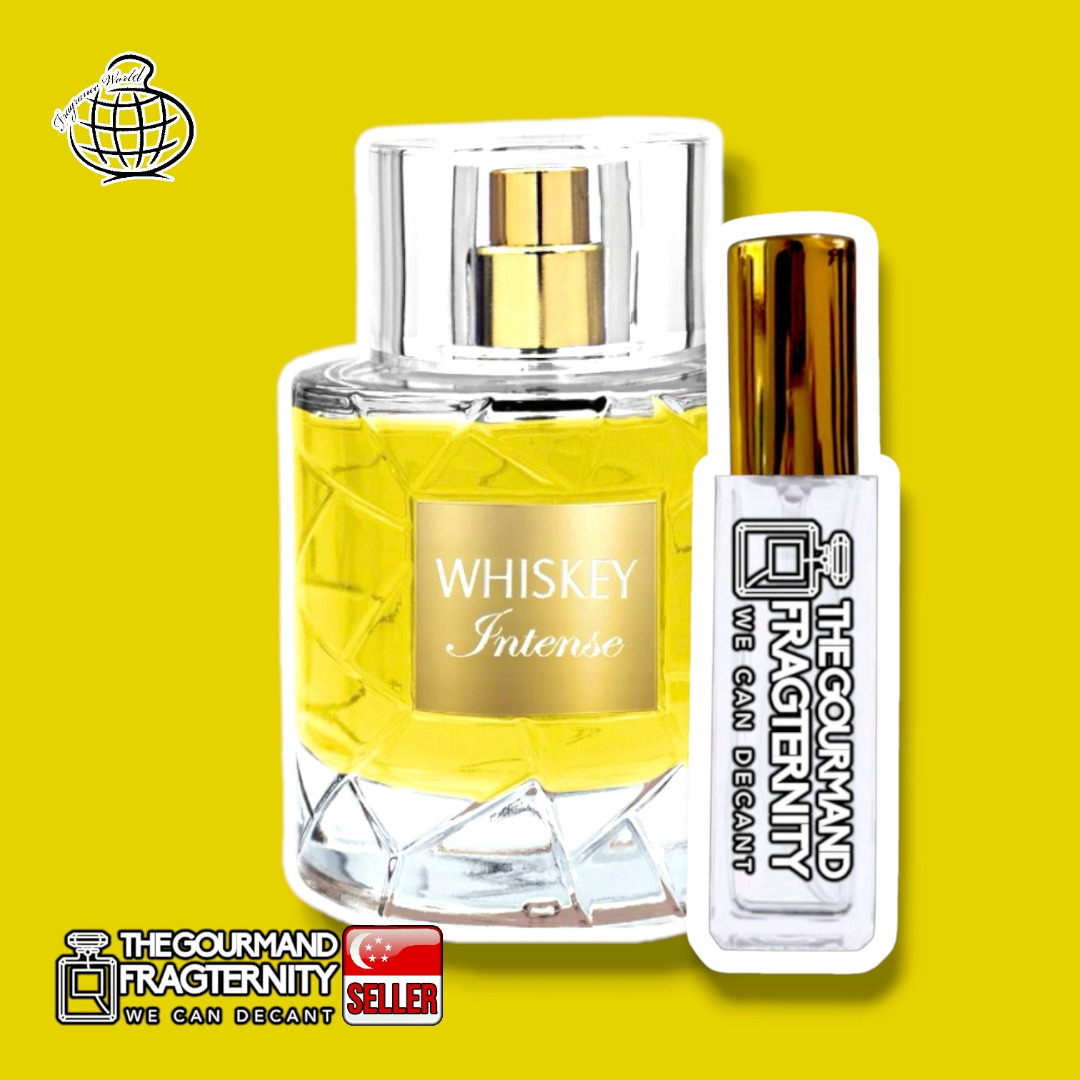 [10ML DECANT] FRAGRANCE WORLD Whiskey Intense Eau de Parfum, Beauty ...