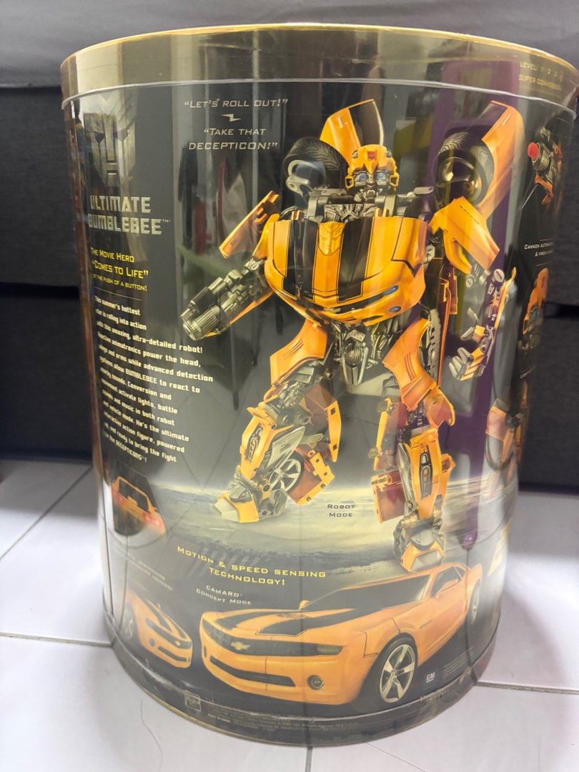 2007 Animatronic Ultimate BUMBLEBEE Transformers Exclusive With ...