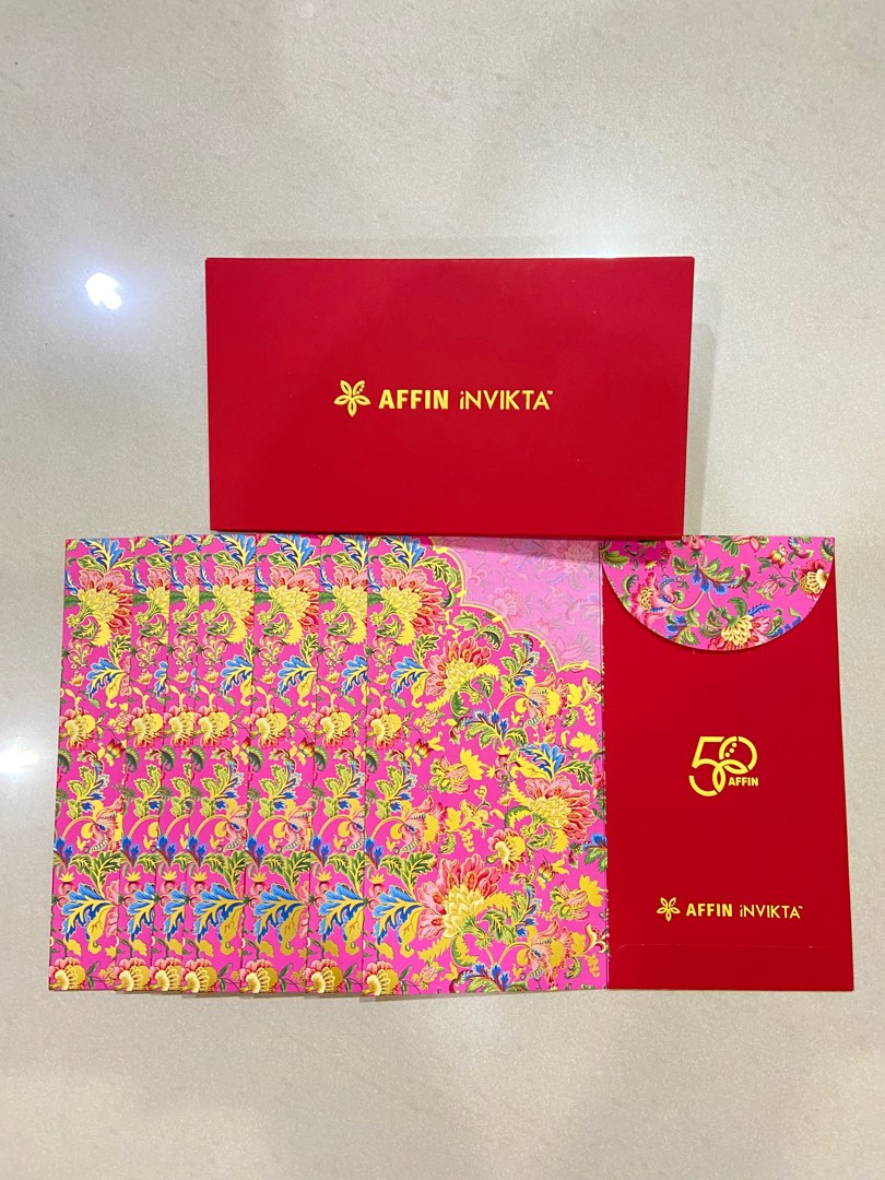 2025 Affin Invikta CNY Red Packets / Angpaos / Angpows, Hobbies & Toys ...