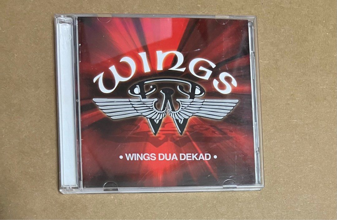 2 x CD wings dua dekad promo 1st press best of rock metal melayu x ...