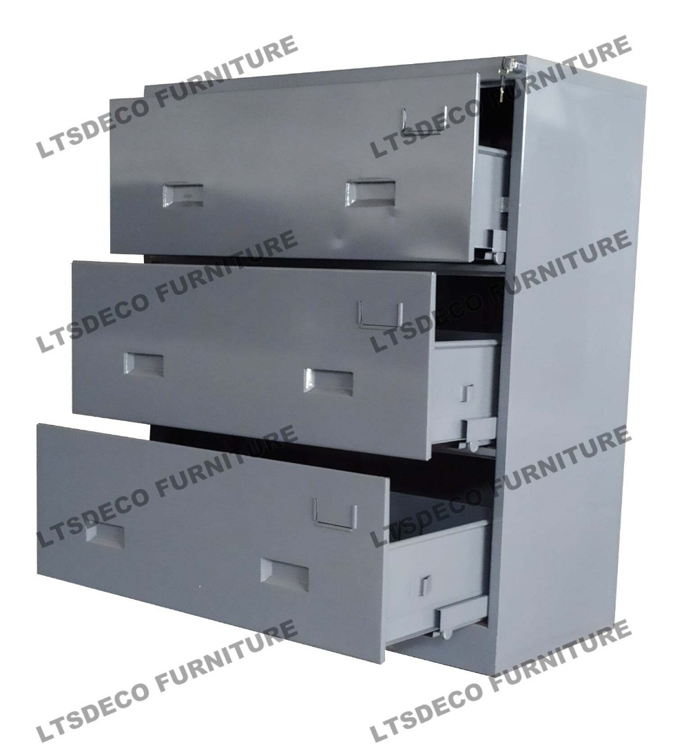3 LAYER METAL OPEN TYPE CABINET | OFFICE FURNITURE | OFFICE PARTITION ...