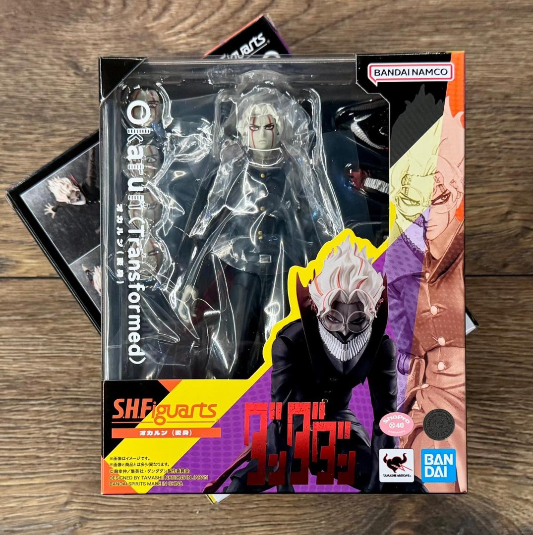 全新 日版 Bandai SHF Dandadan Okarun Transformed 膽大黨 高倉健 變身 綾瀨桃 高速婆婆, 興趣及遊戲 ...