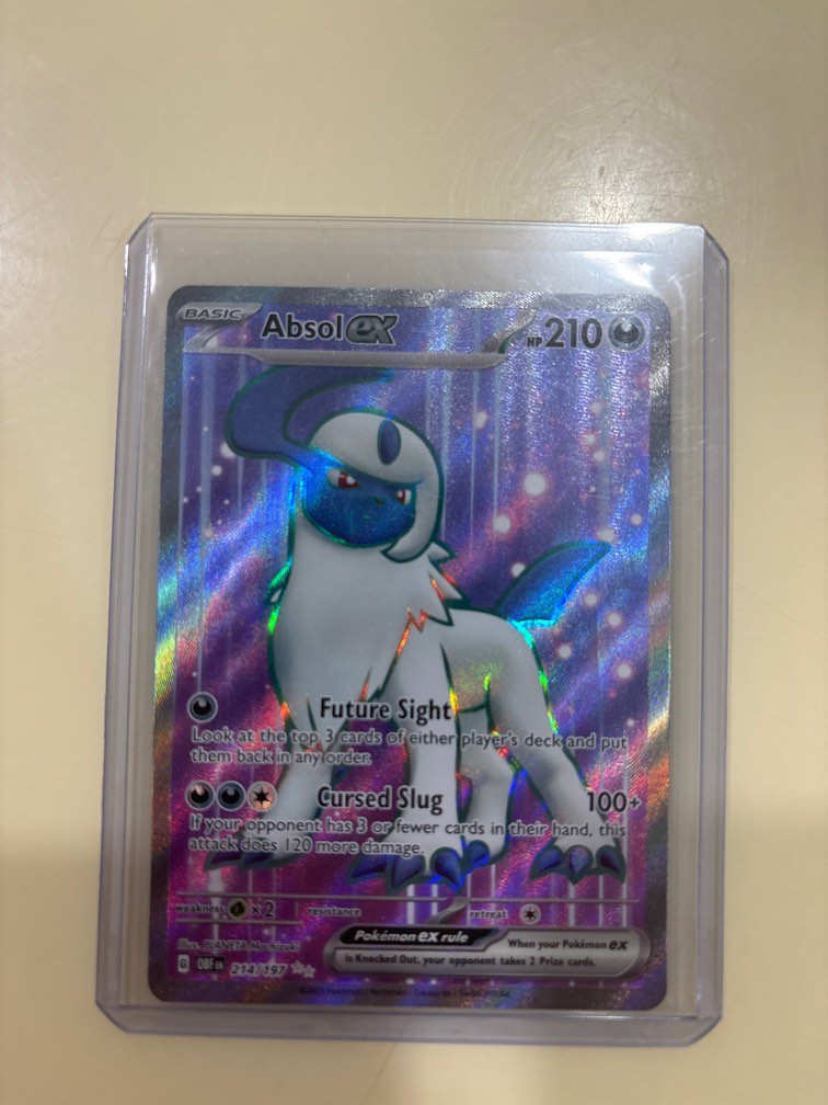 Absol Ex (Obsidian Flames) Pokemon, Hobbies & Toys, Toys & Games on ...