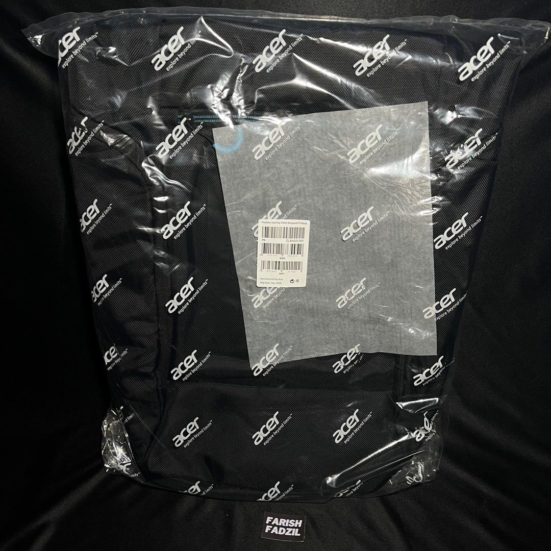 Acer Predator Laptop Bag, Computers & Tech, Parts & Accessories, Laptop ...