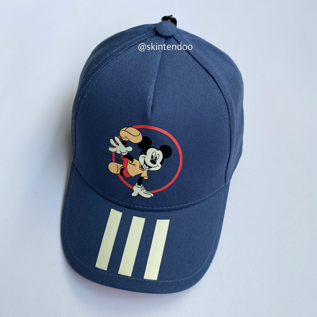 Adidas Disney Mickey Mouse Cap Kids Original, Fesyen Pria, Aksesoris ...