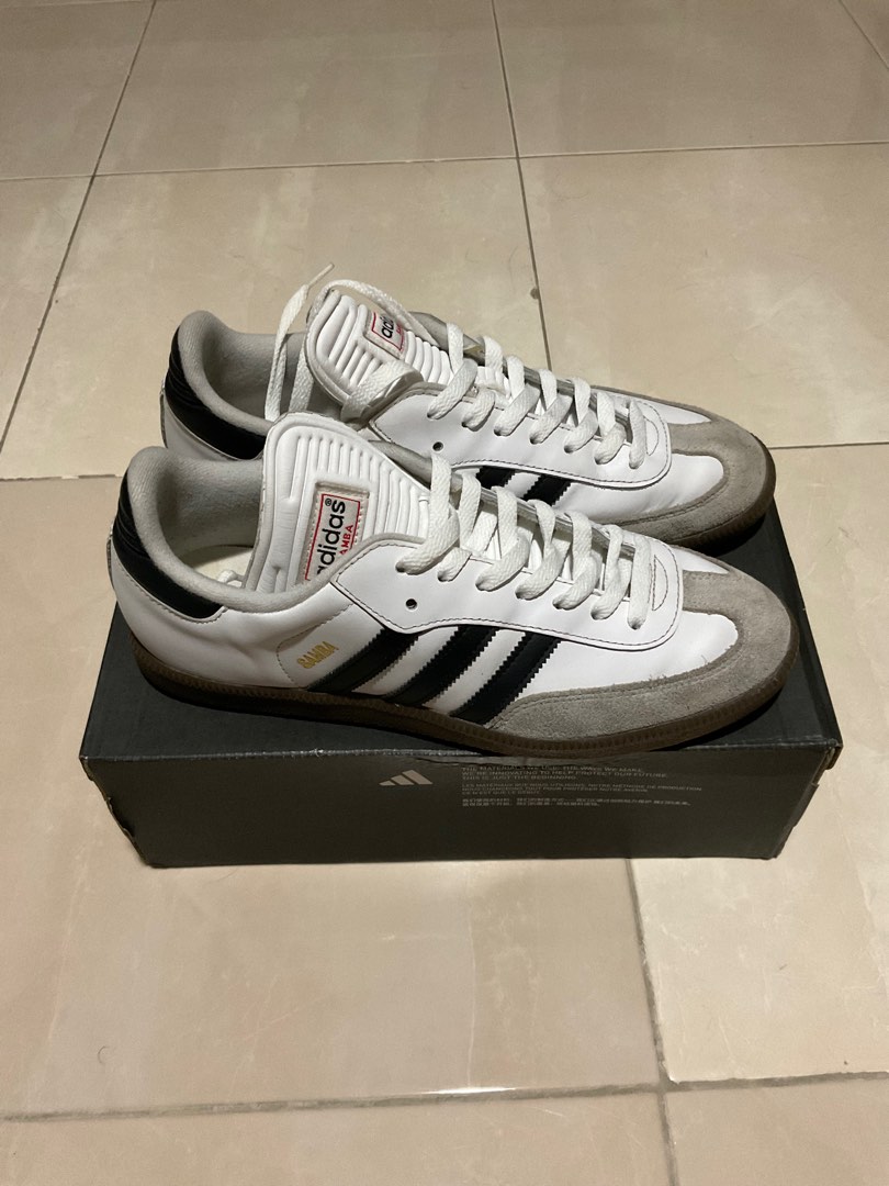 Adidas Samba Classic White/Putih Long Tongue not Samba OG Samba Rose ...