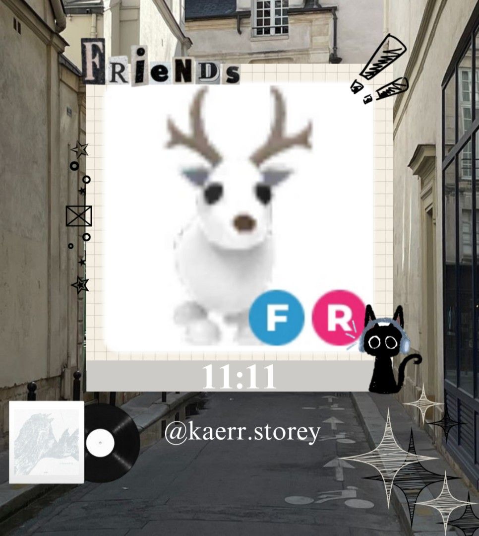 arc reindeer fg adopt me (check description), Video Gaming, Video Games ...