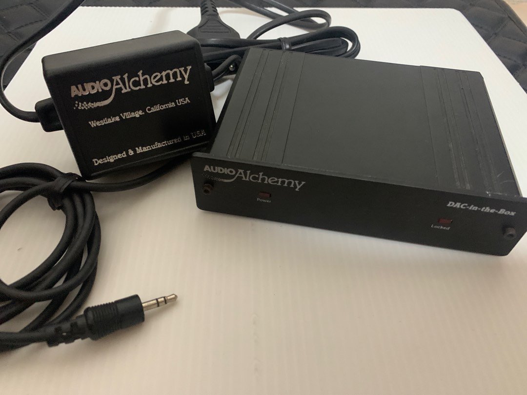 Audio Alchemy DAC in a box Digital Signal Processor DITB 230v on Carousell