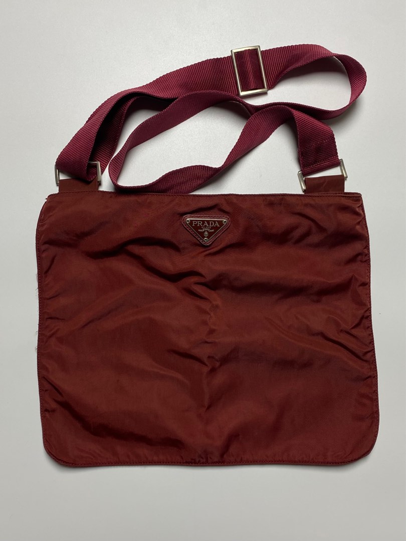 Authentic Prada Nylon Sling Bag, Men's Fashion, Bags, Sling Bags on ...