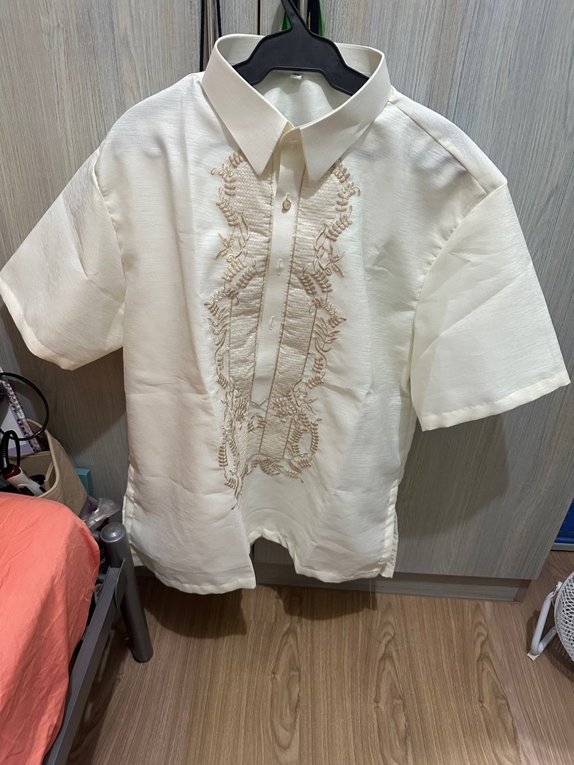 Barong for Work/Wedding, Men's Fashion, Tops & Sets, Formal Shirts on ...