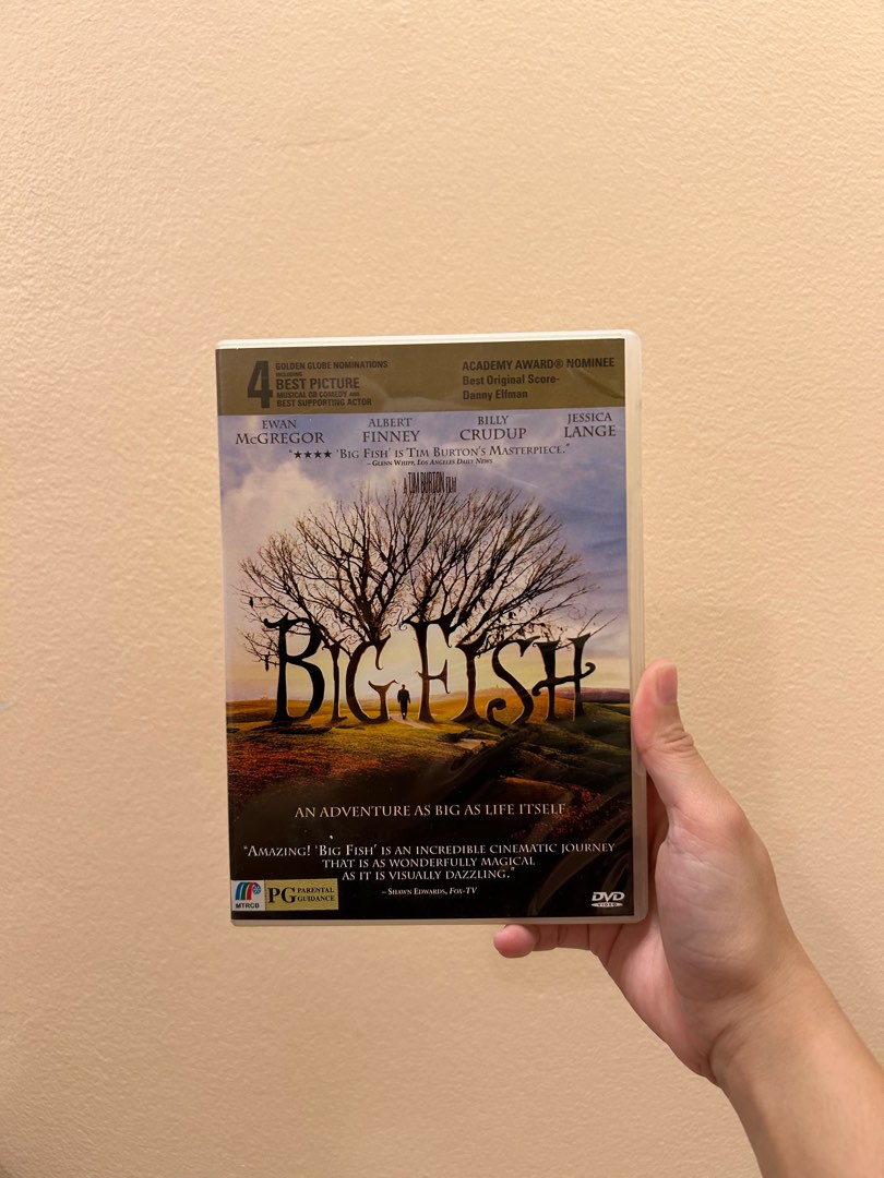 Big Fish DVD, Hobbies & Toys, Music & Media, CDs & DVDs on Carousell