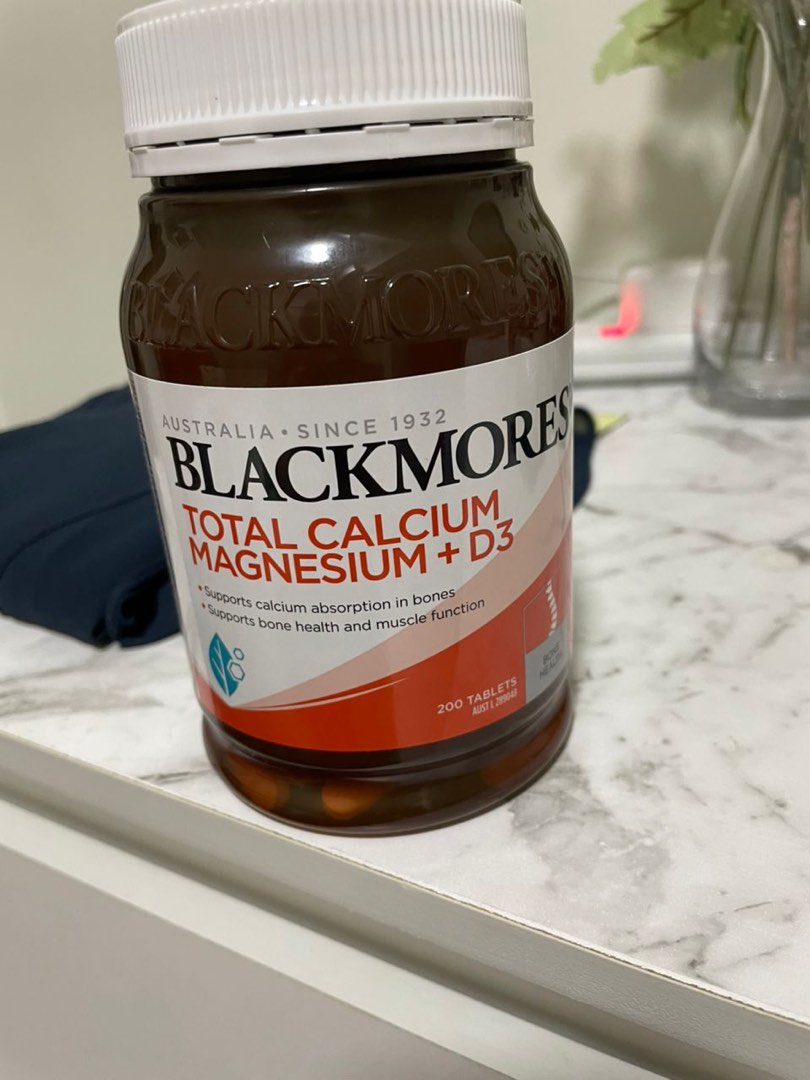 Blackmores total calcium + magnesium + d3 supplements vitamin, Health ...