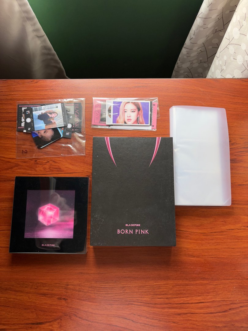 Blackpink Albums (Born Pink, Square Up, with free poster, and ...
