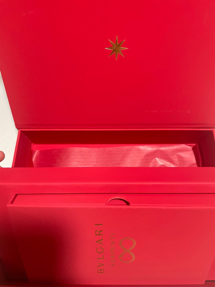 Bvlgari CNY Red Packet And Paper Bag 2025, Hobbies & Toys, Stationery ...