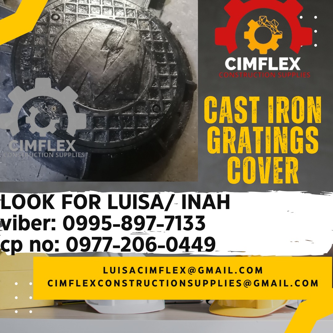 cast iron gratings cover, Commercial & Industrial, Construction Tools ...