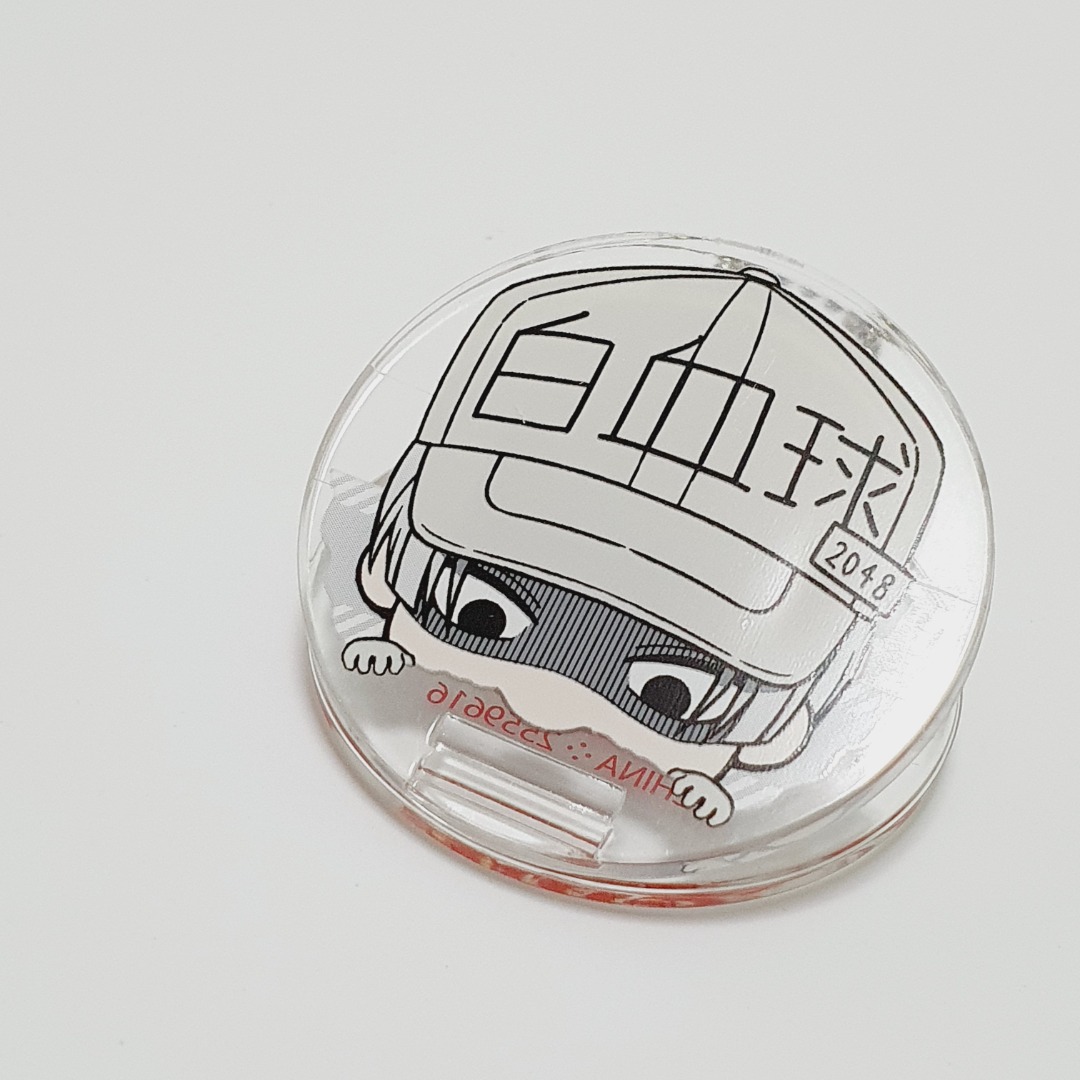 Cells at Work! Acrylic Clip Keychain White Blood Cell (Neutrophil ...