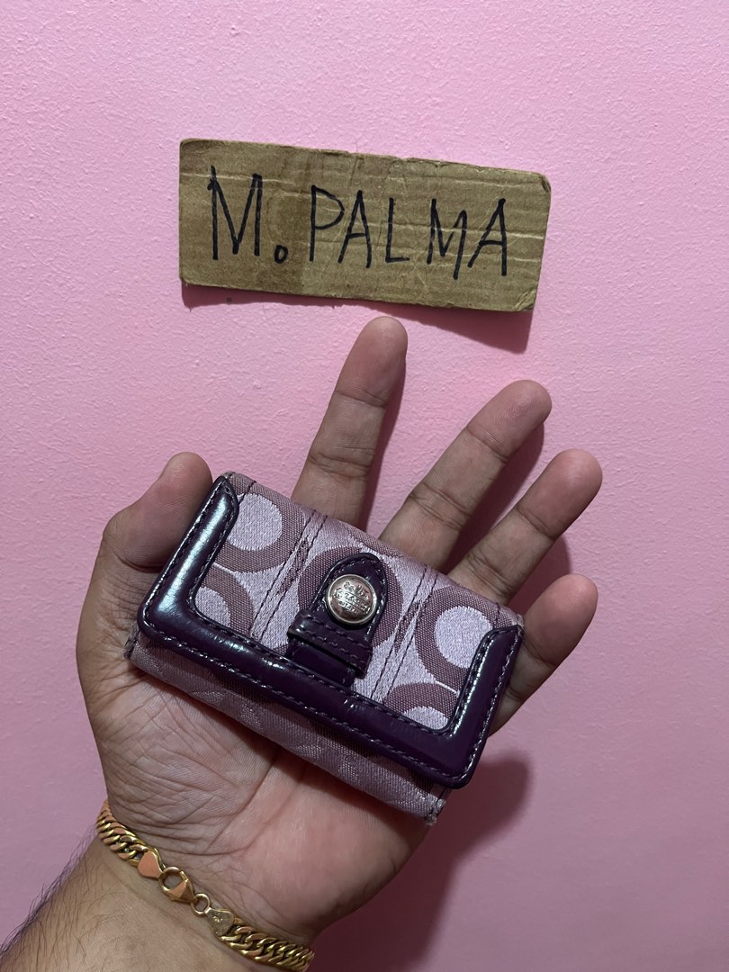 Coach key holder wallet, Women's Fashion, Bags & Wallets, Wallets ...