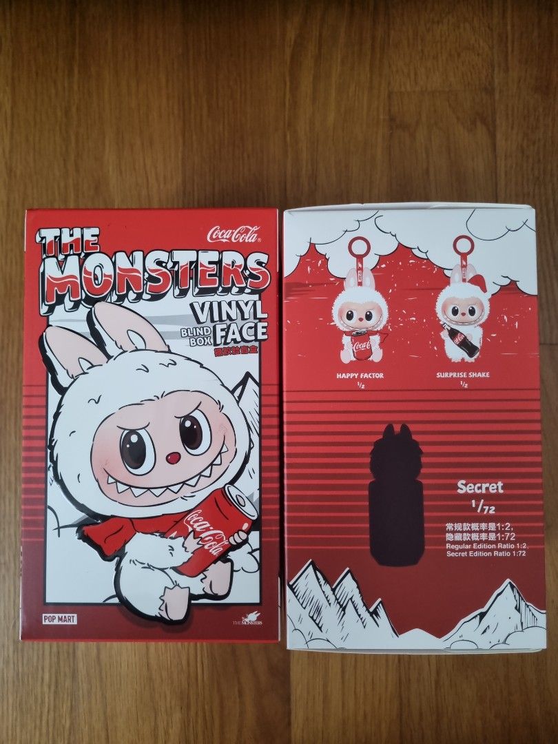 Coca cola Labubu Coke v3 [SEALED] Surprise Shake/Happy Factor, Hobbies ...