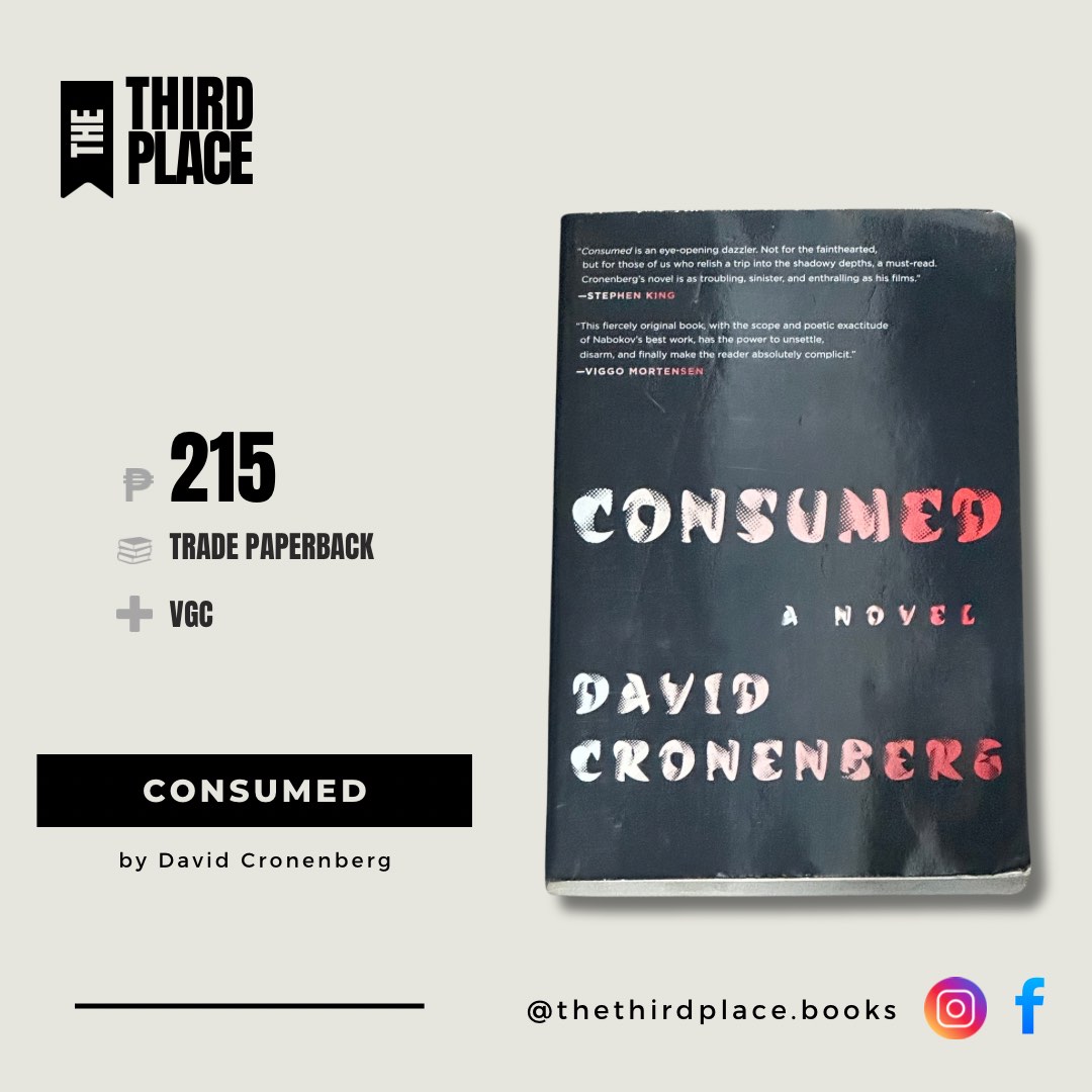 Consumed by David Cronenberg, Hobbies & Toys, Books & Magazines ...