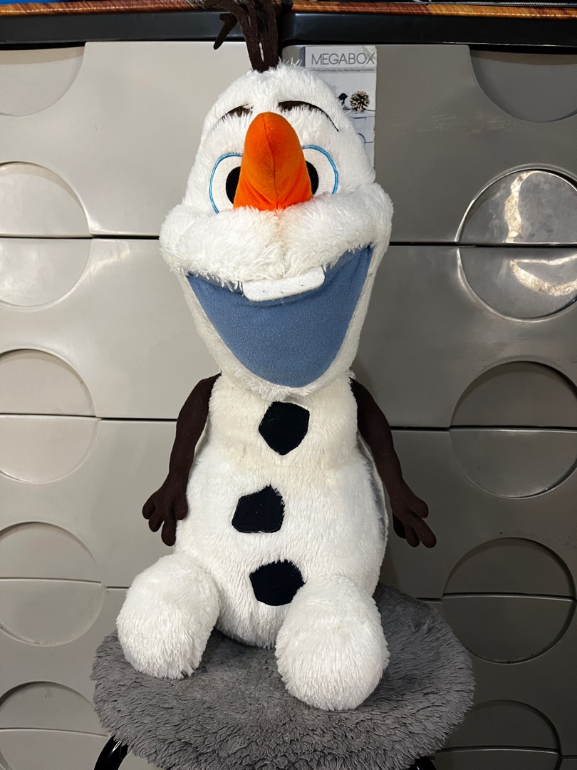 Disney Classic Frozen Olaf The Snowman White Jumbo Plush/Stufftoy ...