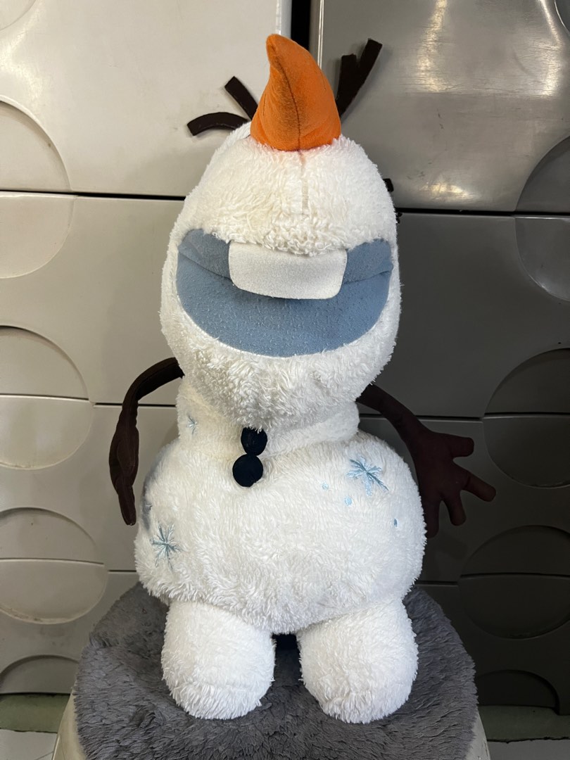 Disney Classic Frozen Olaf The Snowman White Jumbo Plush/Stufftoy ...