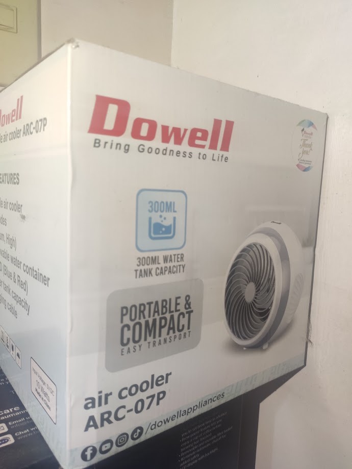 Dowell ARC-07P Mini Portable Air Cooler, TV & Home Appliances, Air ...