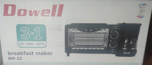 Dowell Breakfast Maker Bm-22 ( Never been used), TV & Home Appliances ...