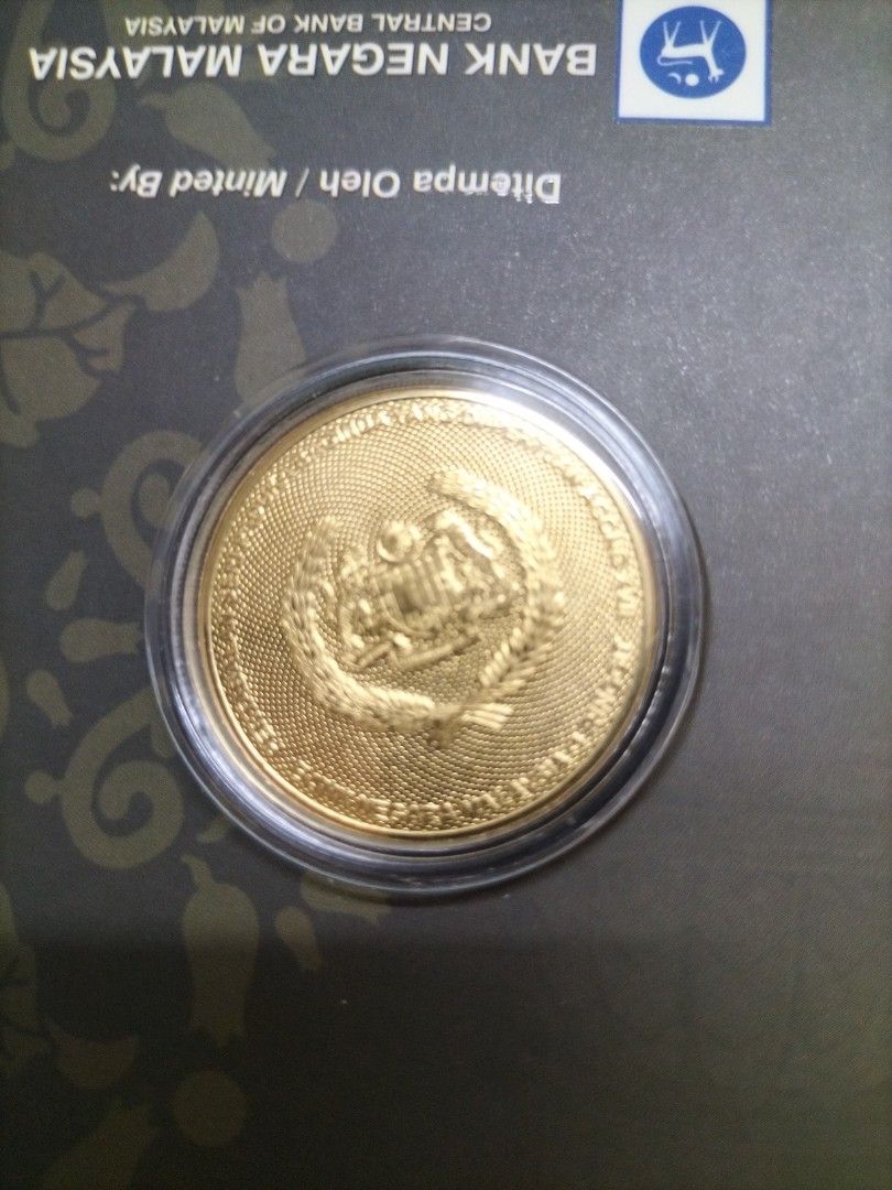 Duit syiling Peringatan Pertabalan kebawah duli yang maha mulia series ...