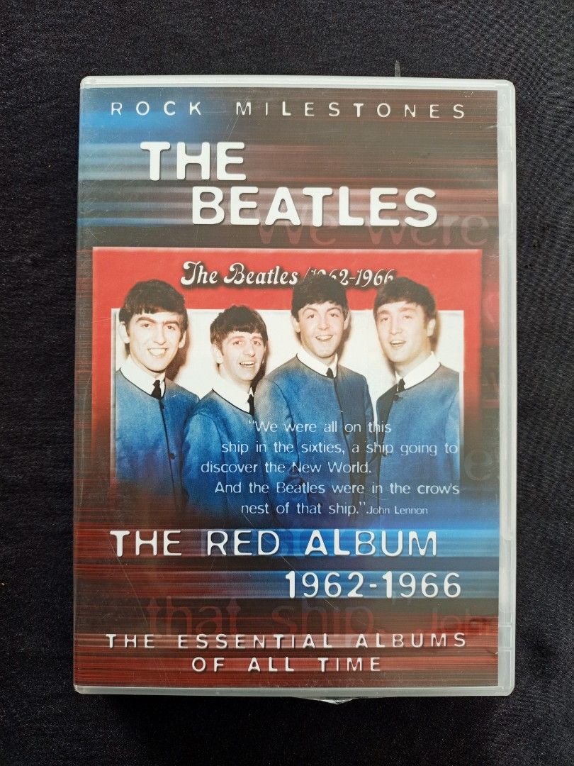 DVD The Beatles - The Red Album 1962-1966, Hobbies & Toys, Music ...