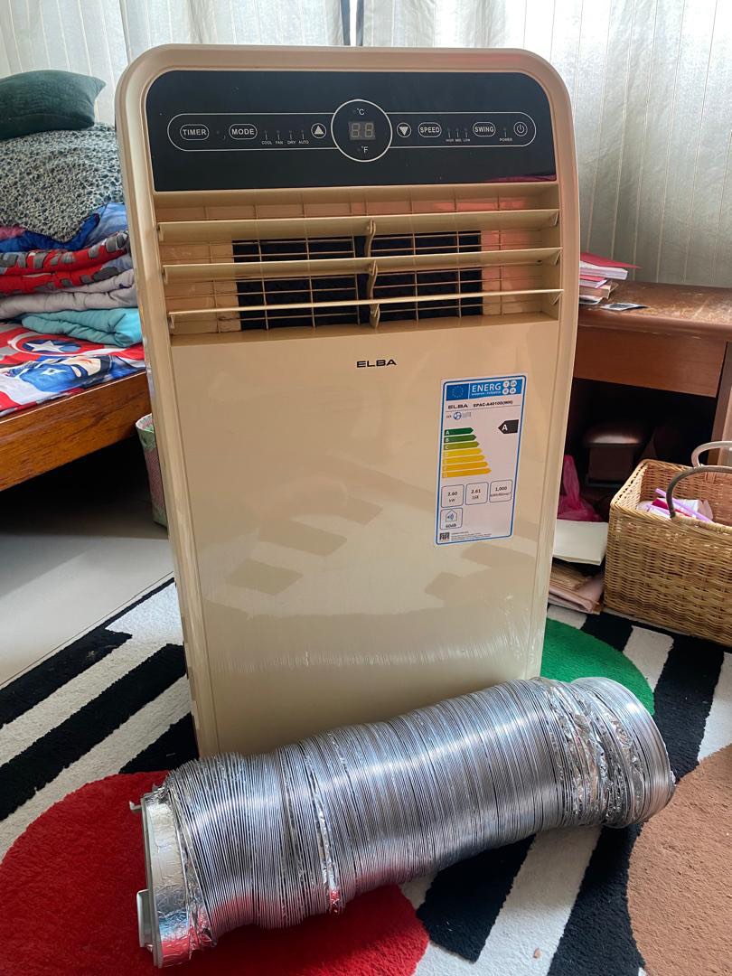 Elba portable aircond, TV & Home Appliances, Air Conditioners & Heating ...