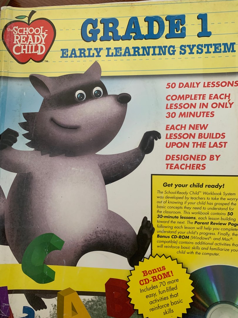 Elc GRADE 1 workbook, Hobbies & Toys, Books & Magazines, Children's ...