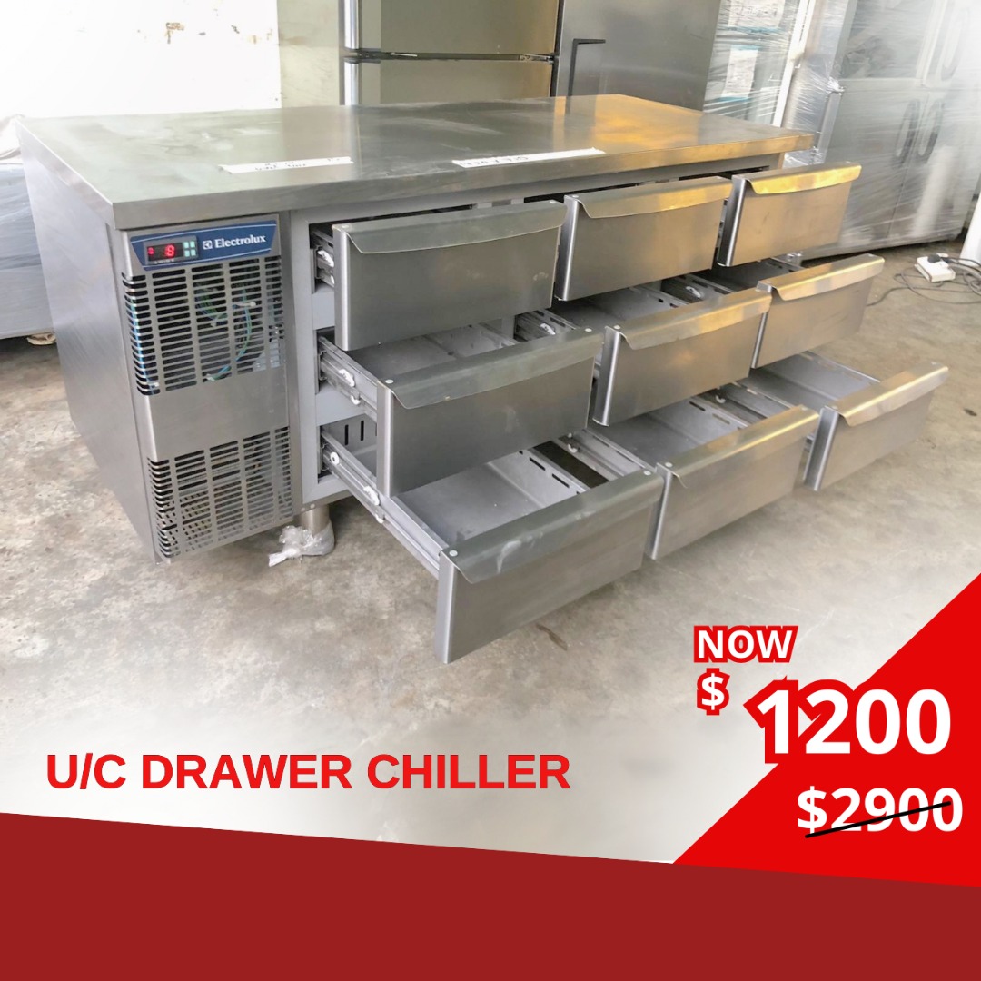 Electrolux Undercounter Drawer Chiller - Demo Unit with Little ...