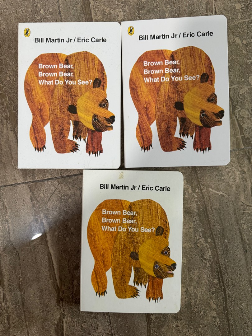 Eric Carle Brown bear what do you see, Hobbies & Toys, Books ...