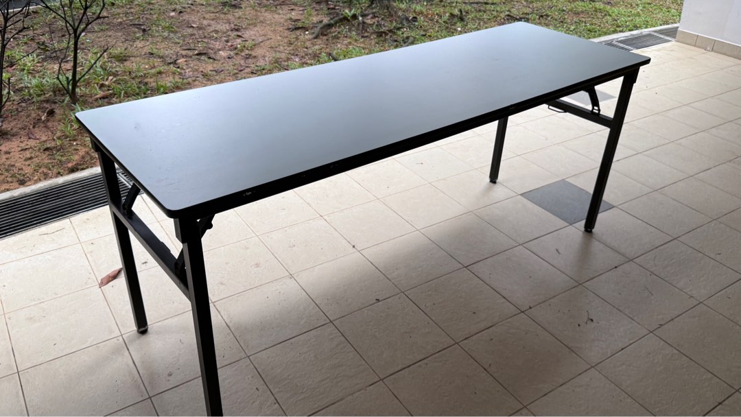 Foldable Study Dining Table Good Quality 1.8 m by 0.6 m, Furniture ...