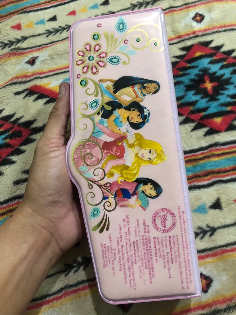 Genuine Disney princess multi compartment pencil case, Hobbies & Toys ...