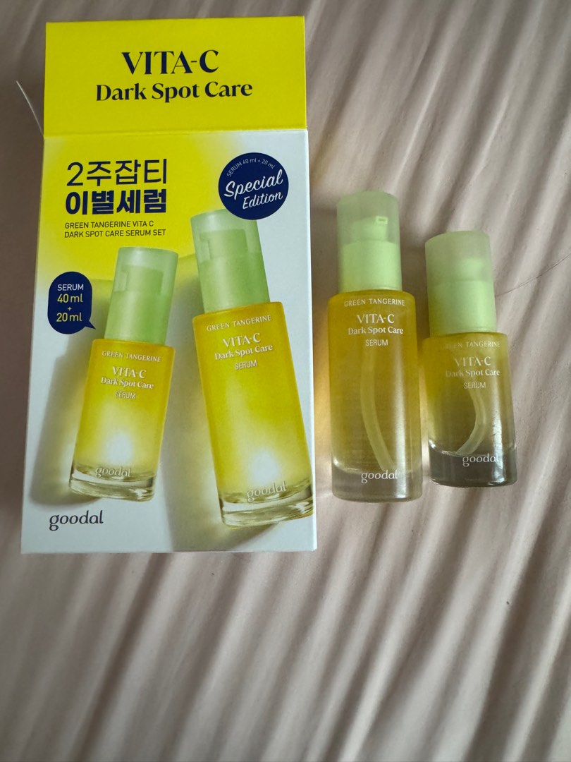 Goodal vita-c dark spot serum set, Beauty & Personal Care, Face, Face ...