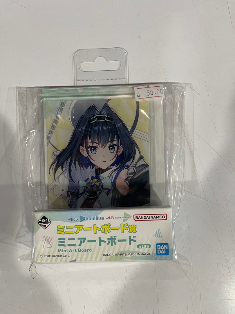 Hololive Kronii Ichibankuji Display Mini art board photo frame, Hobbies ...