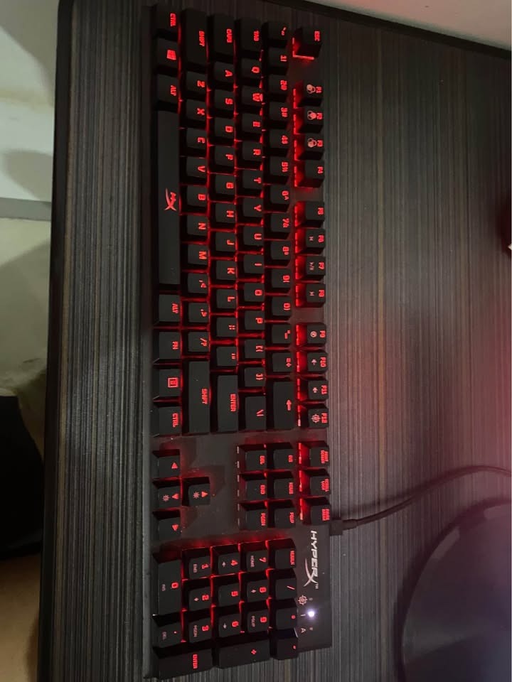 HYPERX ALLOY FPS MECHANICAL GAMING KEYBOARD, Computers & Tech, Parts ...