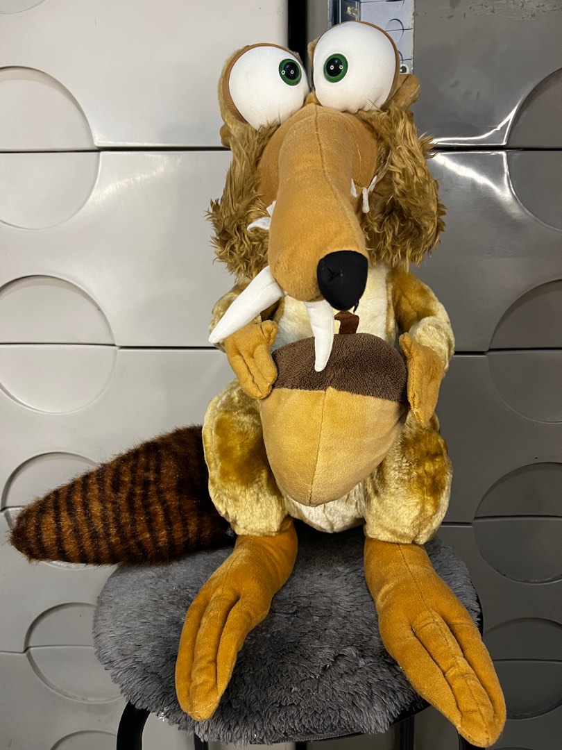 Ice Age Scrat Sabertooth Squirrel Jumbo x Lifesize Plush/Stufftoy ...