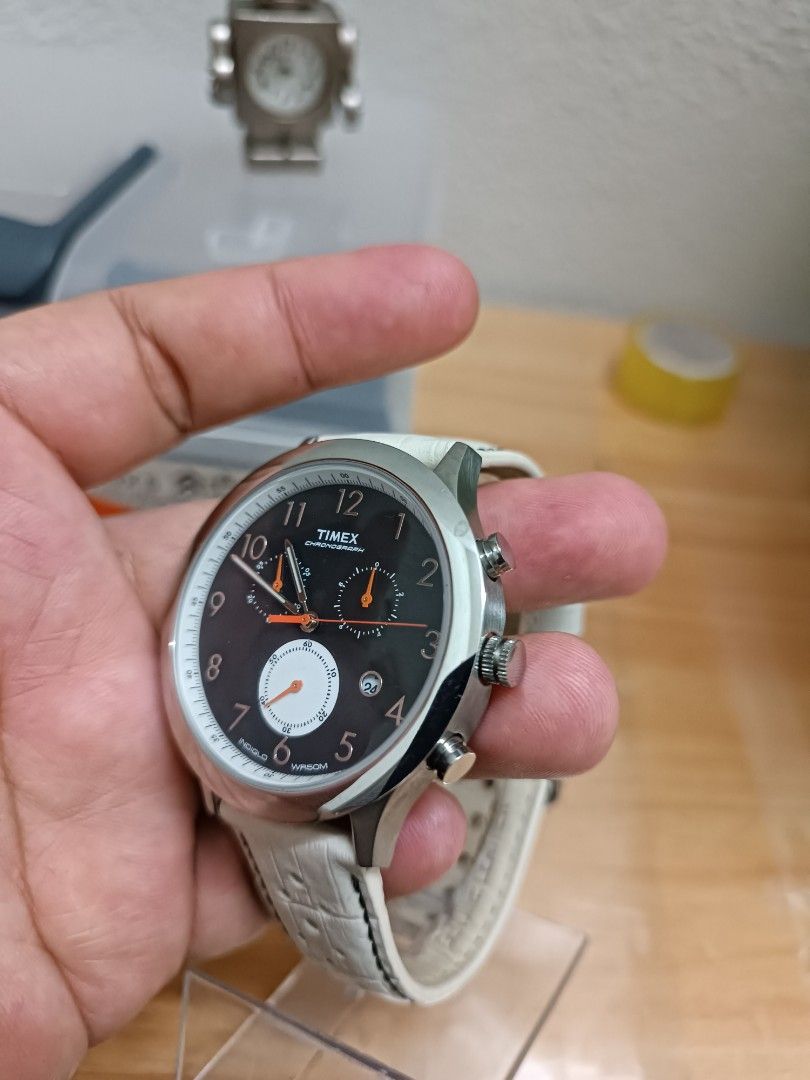 Jam Timex Indiglo Chronographh, Men's Fashion, Watches & Accessories ...