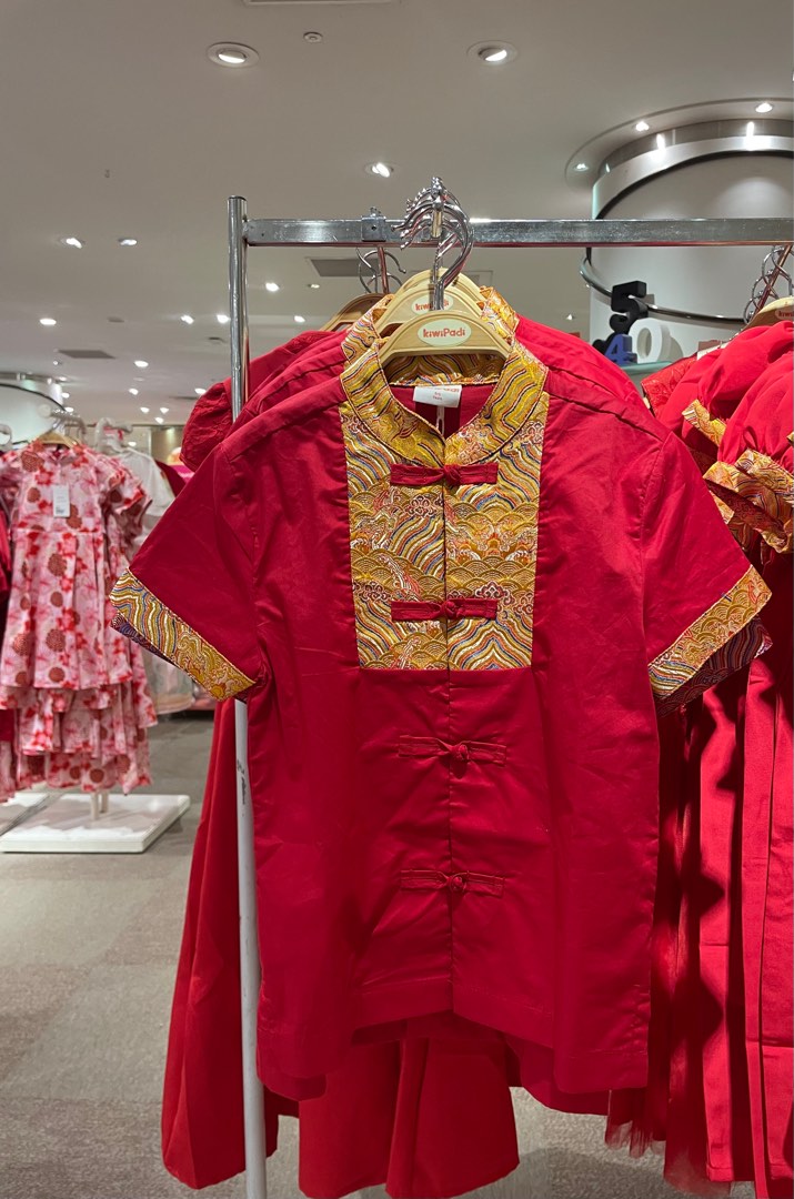 KIWIPADI boy samfu CNY top, Babies & Kids, Babies & Kids Fashion on ...