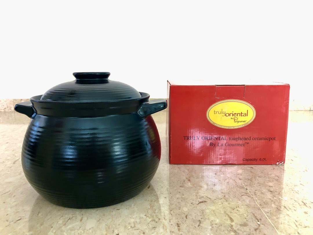 Tanyu La Gourmet Claypot 6 litres, Furniture & Home Living, Kitchenware ...